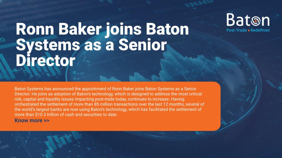 Welcome to the Baton Systems Resource Centre | Ronn Baker joins Baton ...