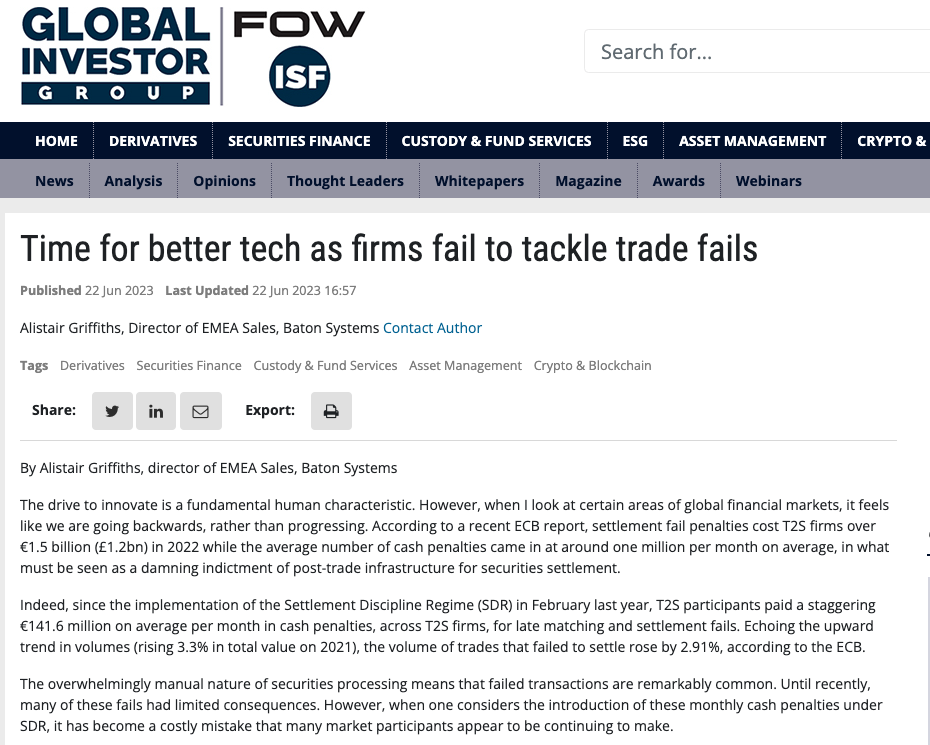 Welcome to the Baton Systems Resource Centre | Sound practices for ...