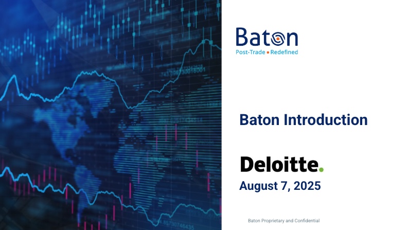 Welcome to the Baton Systems Resource Centre | Baton Introduction